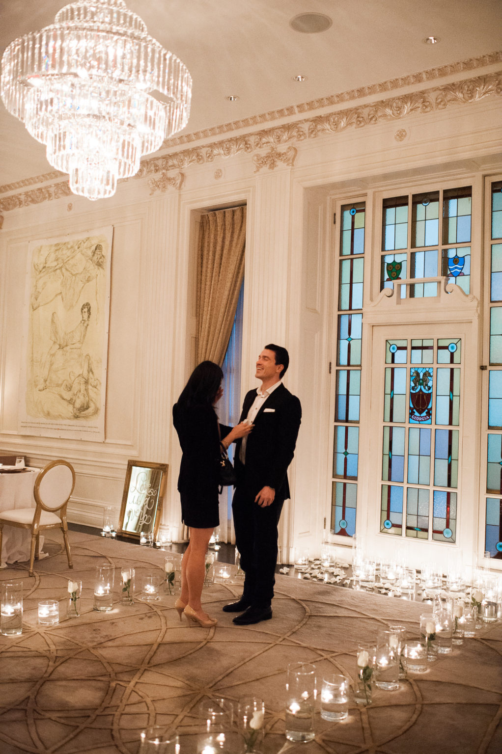 A Romantic Proposal x Surprise Engagement Party